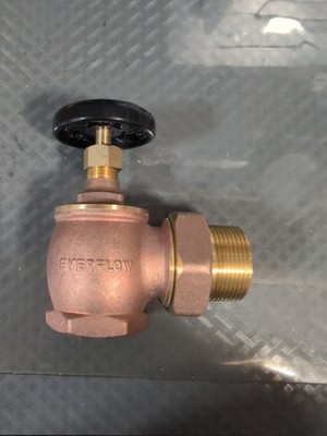 Everflow 48142 1-1/4” Angle Steam Radiator Valve New #J4 | eBay