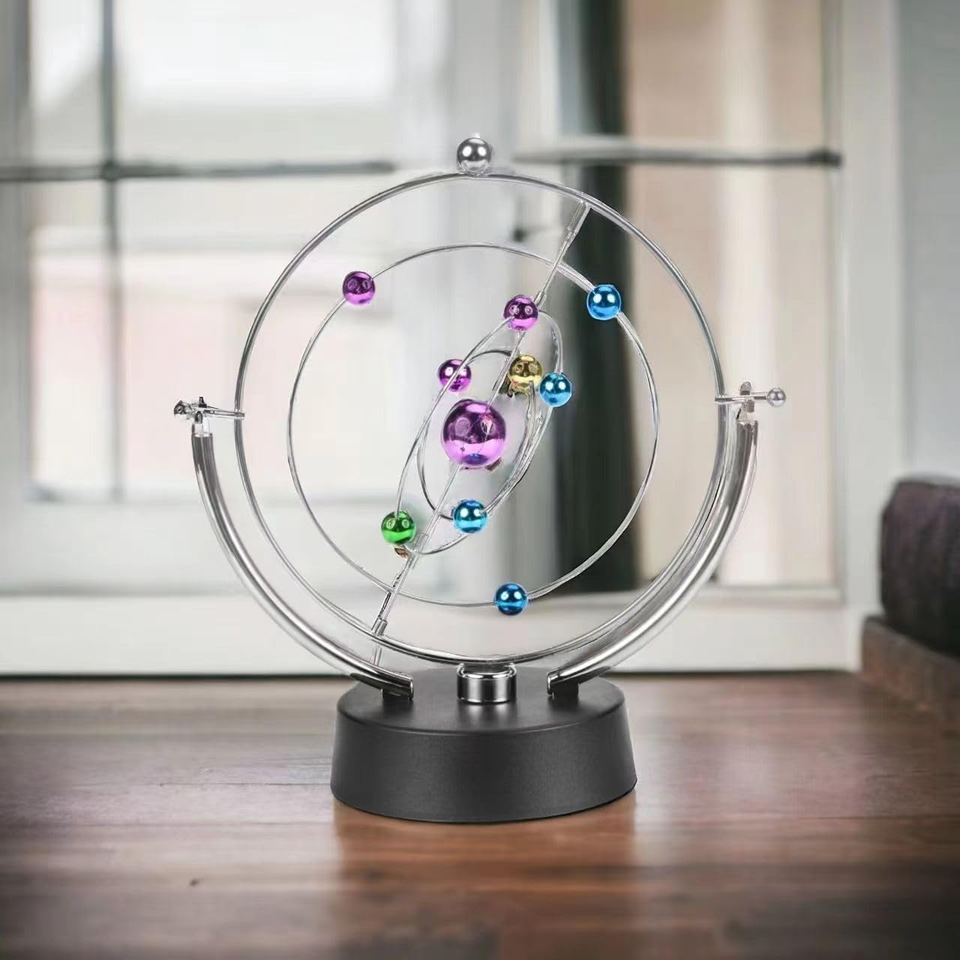 Solar System Planet Electronic Perpetual Motion Swing Balance Balls ...