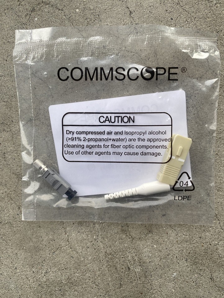 LOT of 12 Commscope SC Connector BTW Pre-Radiused Fiber Multimode MFC ...