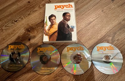 PSYCH - THE COMPLETE Season FOURTH 4TH - DVD | eBay
