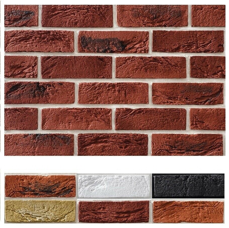 BRICK SLIPS CLADDING WALL TILES FLEXIBLE | Grelly UK