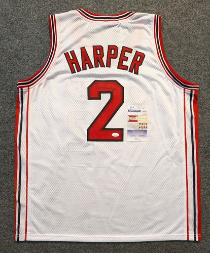 RUTGERS SCARLET KNIGHTS DYLAN HARPER AUTOGRAPHED SIGNED JERSEY JSA COA ...