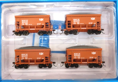 ATHEARN ROUNDHOUSE 87127 BESSEMER & LAKE ERIE 24' ORE CAR (4PACK) HO ...