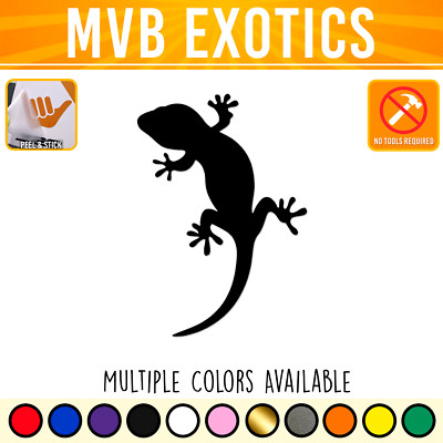 Crested Gecko Vinyl Decal Sticker | eBay