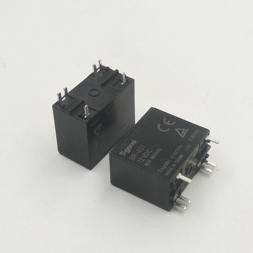 1Pc GAMI BR-401L 12VDC Power Relay 6Pins 40A 480VAC | eBay
