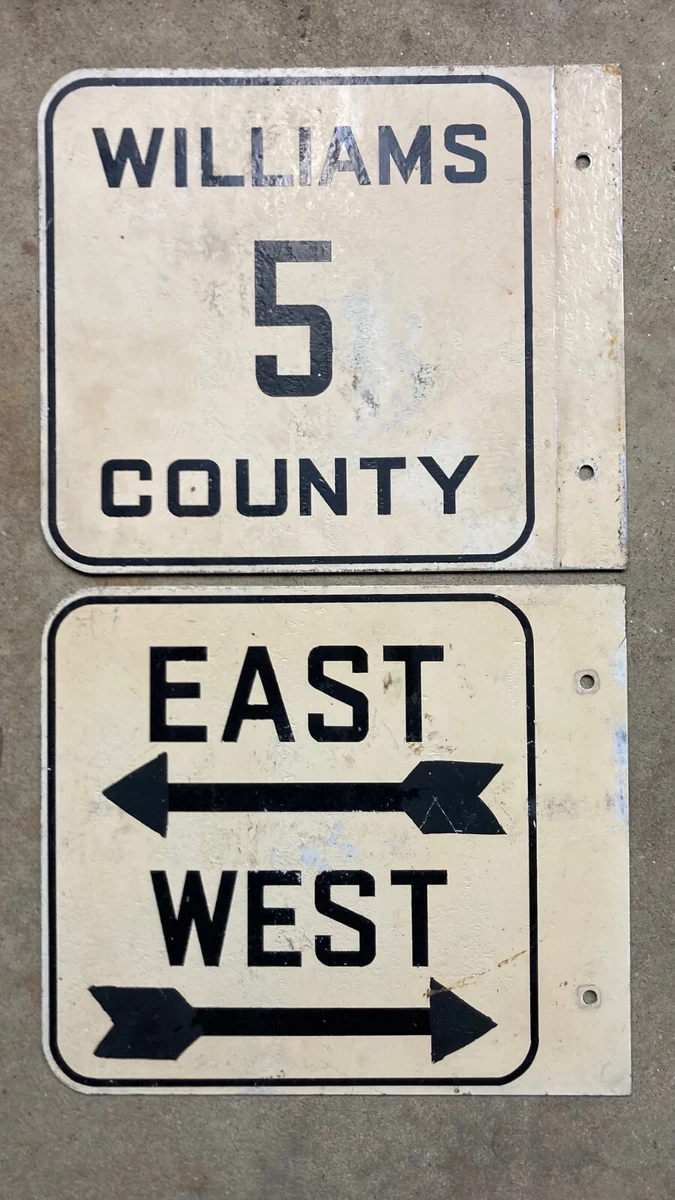County Route Sign