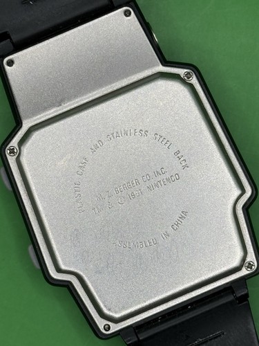 M. Z. Berger Nintendo Super Mario World Game Watch Black 1991 | eBay