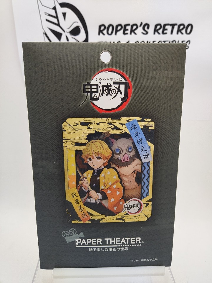 ensky Demon Slayer: Kimetsu no Yaiba Paper Theater - Zenitsu & Inosuke ...