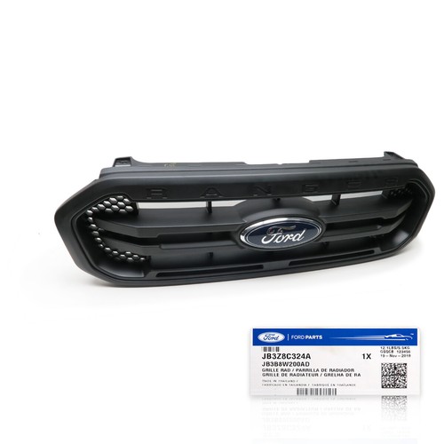 Genuine Front Grill Grille Matte Black For Ford Ranger Xlt 4x2 4x4 2018 ...
