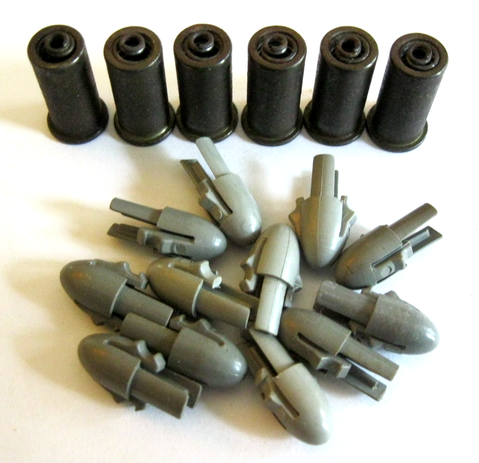 Near Mint Mattel Shootin' Shell Cap Gun w/Original Box, Bullets, Pouch ...