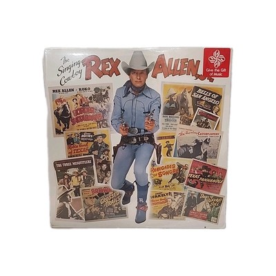 Rex Allen Jr – The Singing Cowboy Vinyl LP Record Album BSK-3671 | eBay