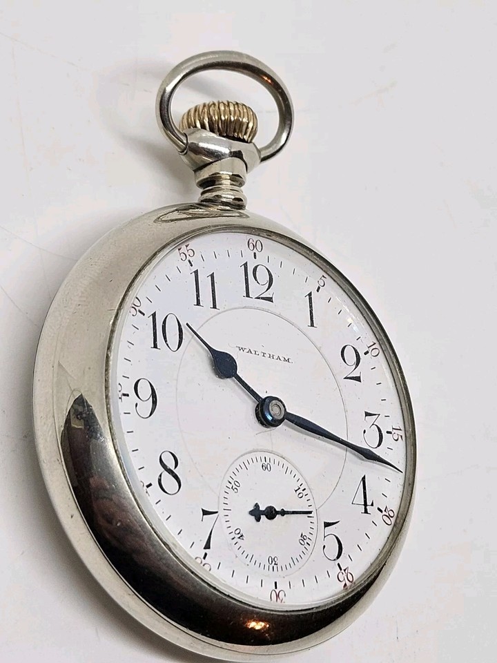 Antique WALTHAM 1892 'Crescent St' Railroad Grade 21 Jewel Gents RR ...