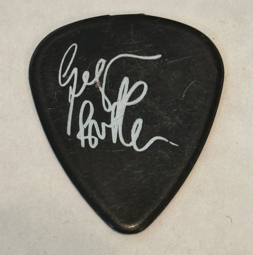 Black Sabbath Geezer Butler Signature Guitar Pick Tour Concert Stage ...