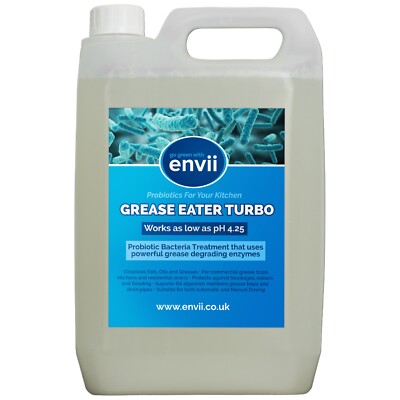envii Grease Eater Turbo - Professional Grease Drain Unblocker for ...
