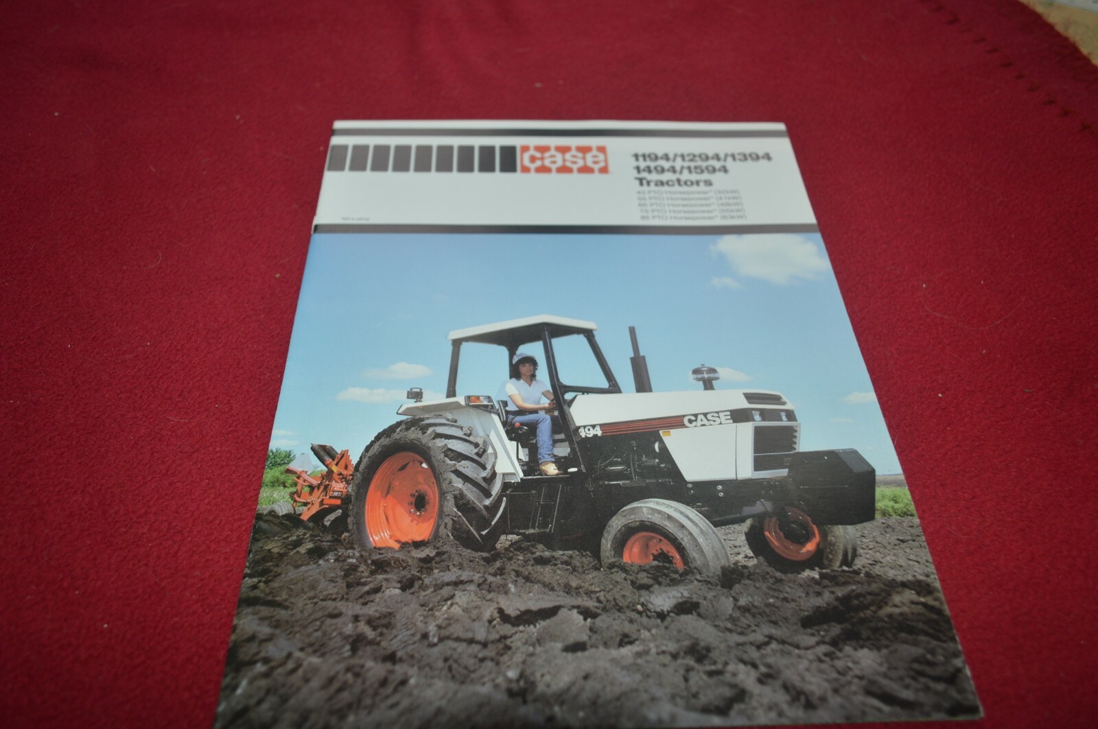 Case 1194 1294 1394 1494 1594 Tractor Dealer's Brochure AMIL15 | eBay