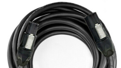 75 ft True1 Power Male to Female 20 Amp AC Extension Cable 12 Gauge | eBay