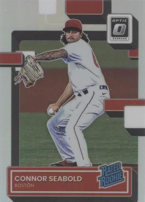 2022 Panini Donruss Optic - Rated Rookie Connor Seabold #59 Holo Prizm ...