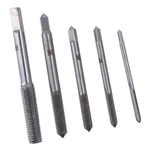 5pcs M3 M4 M5 M6 M8 Hand Threading Tap Set High Speed Steel High ...
