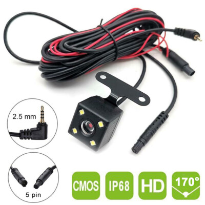 5 Pin Backup Reversing Camera Car Rear View Parking Video Night Vision ...