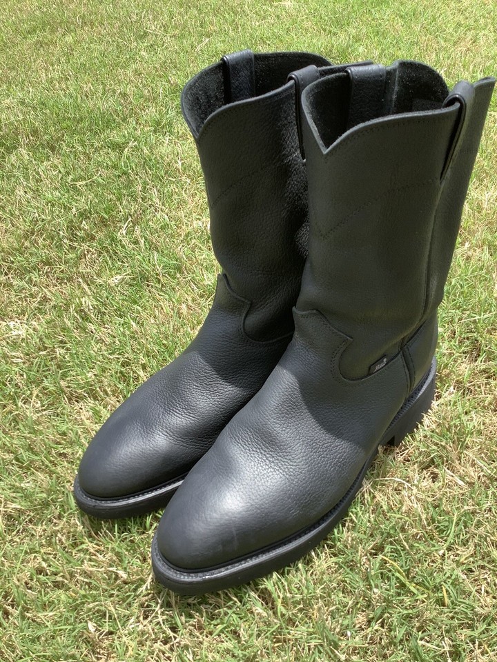 Justin Roper/Cowboy Boots 11.5 D Work Worn Once 4763 | eBay