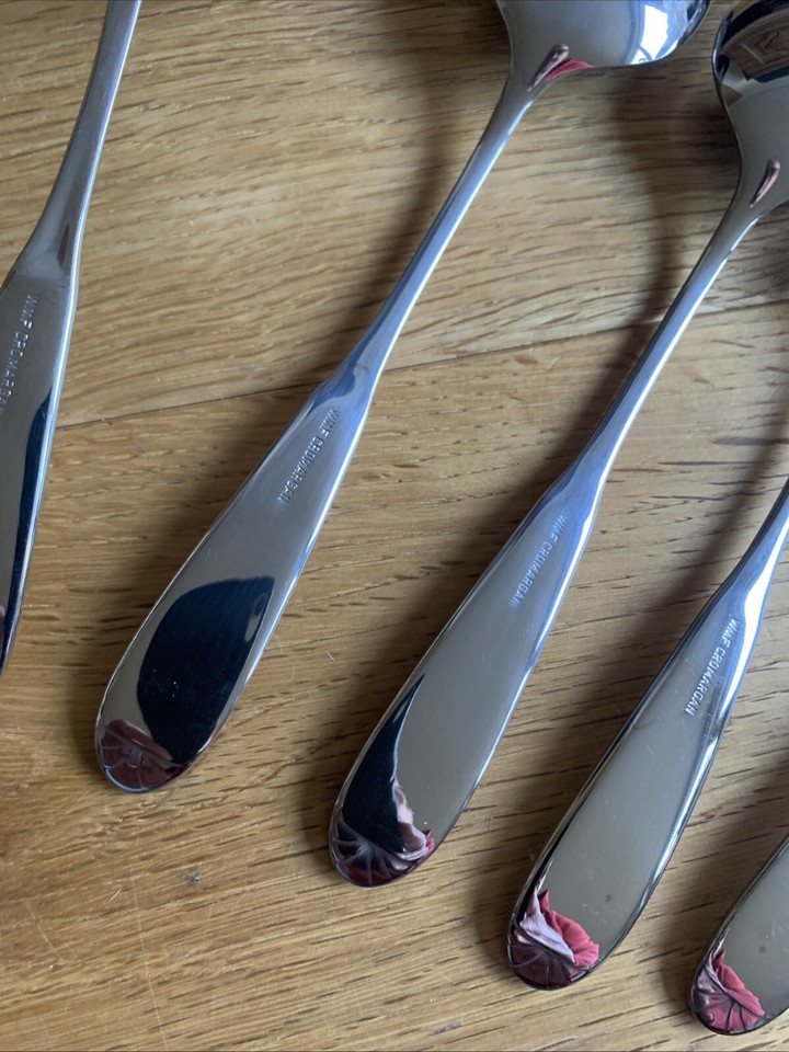 WMF Prisma Cromargan Gold Stainless Steel Cutlery 10 Rug Soup, Sauce ...