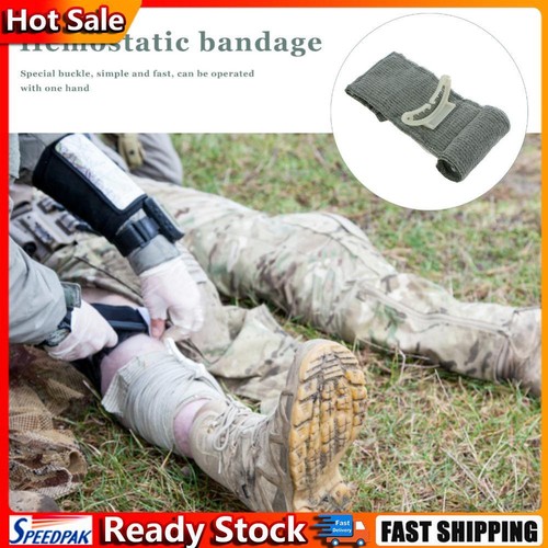 Wound Hemostatic Bandage Bleeding Treat & First Aid Training (6 Inches ...