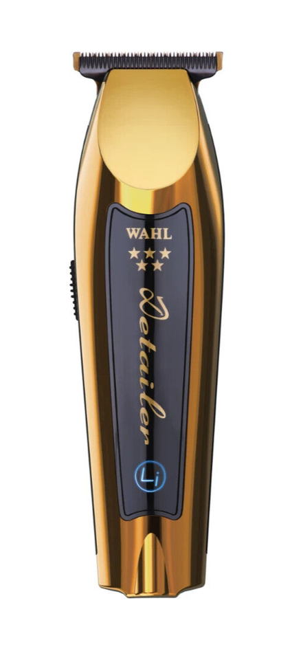 WAHL GOLD CORDLESS DETAILER LI 100 MIN RUN WITH STAND & CARBON TITANUIM ...