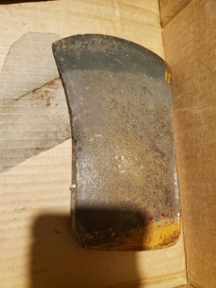 Vinage Single Bit Axe Head Steel Unbraded | eBay