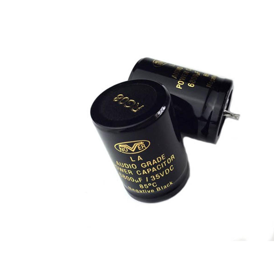 2pcs 6800uF 35V Nover 85 Degrees Electrolytic Capacitor For Audio Hi-Fi ...