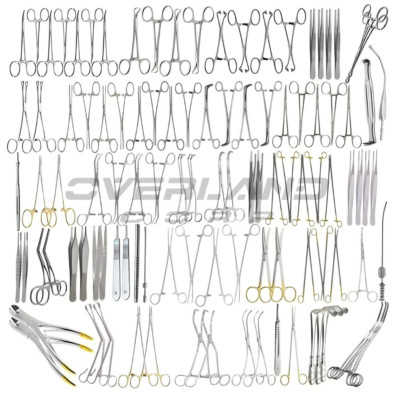 Major Cardiovascular Thoractomy Vascular 106 pcs Set Open Heart ...
