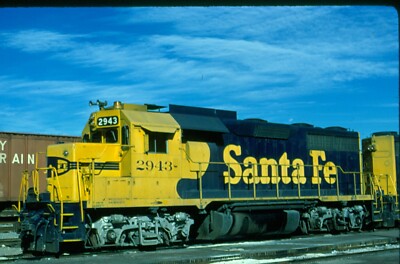 ATSF 2943 GP-35, San Bernardino, Ca, 01/86; Kodachrome Original | eBay