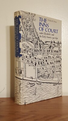 Inns of Court under Elizabeth I and the Early Stuarts 1590–1640 ...