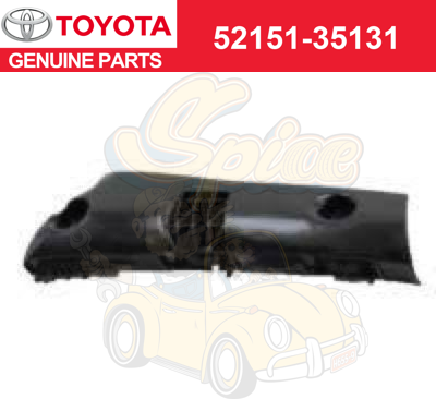 GENUINE Toyota 07-14 FJ CRUISER RH PASSENGER REAR BUMPER SIDE STAY ...