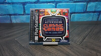 Activision Classic Games (Sony PlayStation 1 PS1, 1998) Game, Case, and ...