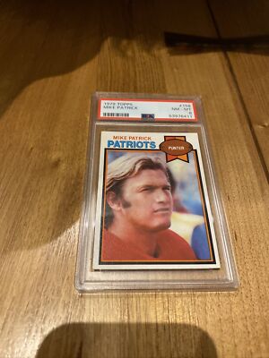 1979 TOPPS Football #158 Mike Patrick PSA 8 | eBay