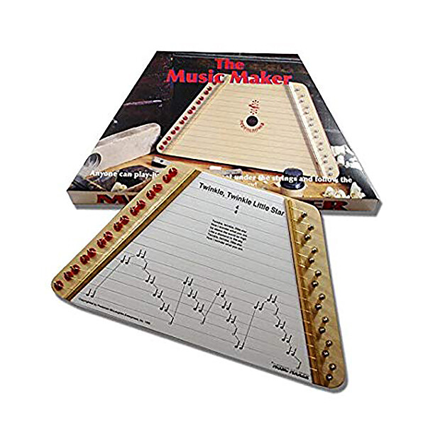 The Music Maker Melody Harp - Award Winning Lap Harp/Zither with 12 ...