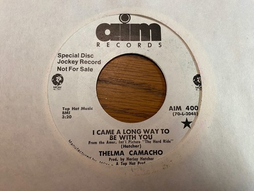 Thelma Camacho Carry Me Home / I Came A Long Way To Be With You 7" 45 ...