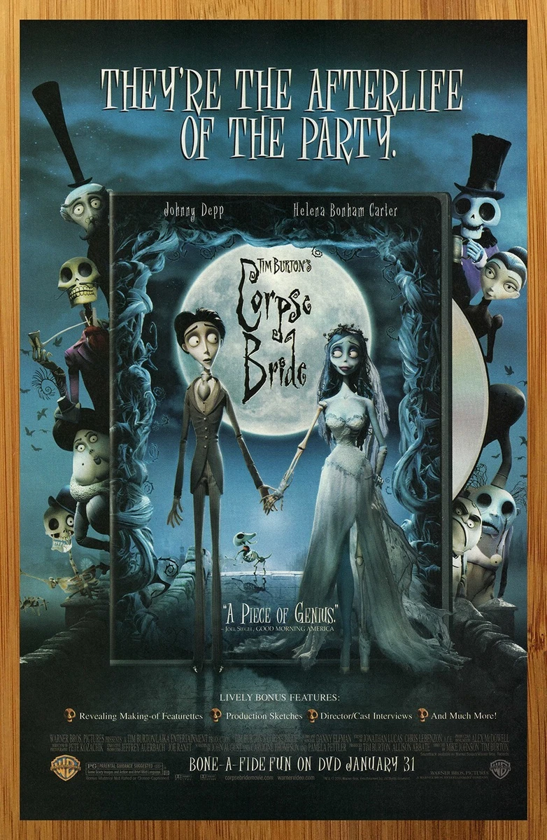 Corpse Bride Movie Poster