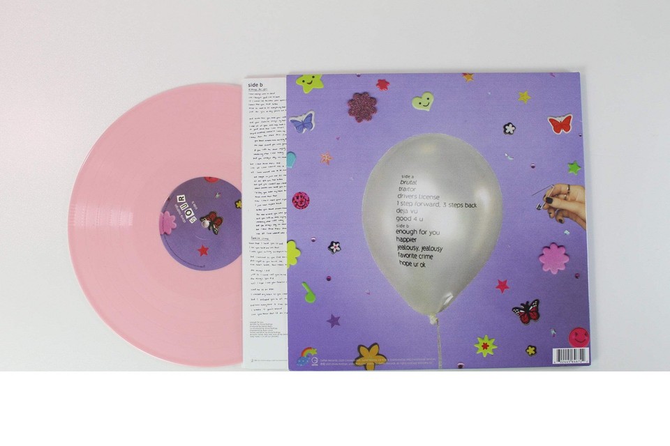 Olivia Rodrigo - Sour Ltd. Baby Pink Vinyl on Geffen Records | eBay