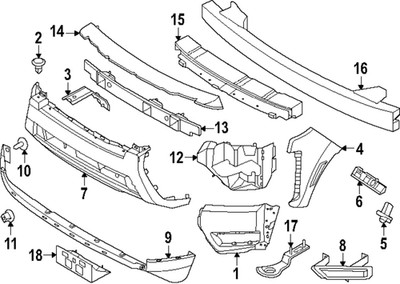 Genuine Nissan Bumper Side 62024-9BY0H | eBay