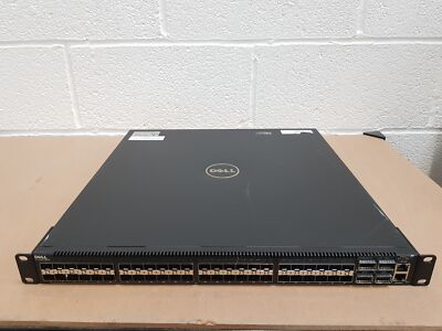 Dell Force10 S4810P-AC 48 Port 10GbE SFP+ (4x 40GbE QSFP+) Network ...
