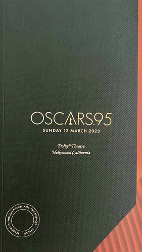2023 Oscars (R) Official Program. 95th Academy Awards with Run of Show ...