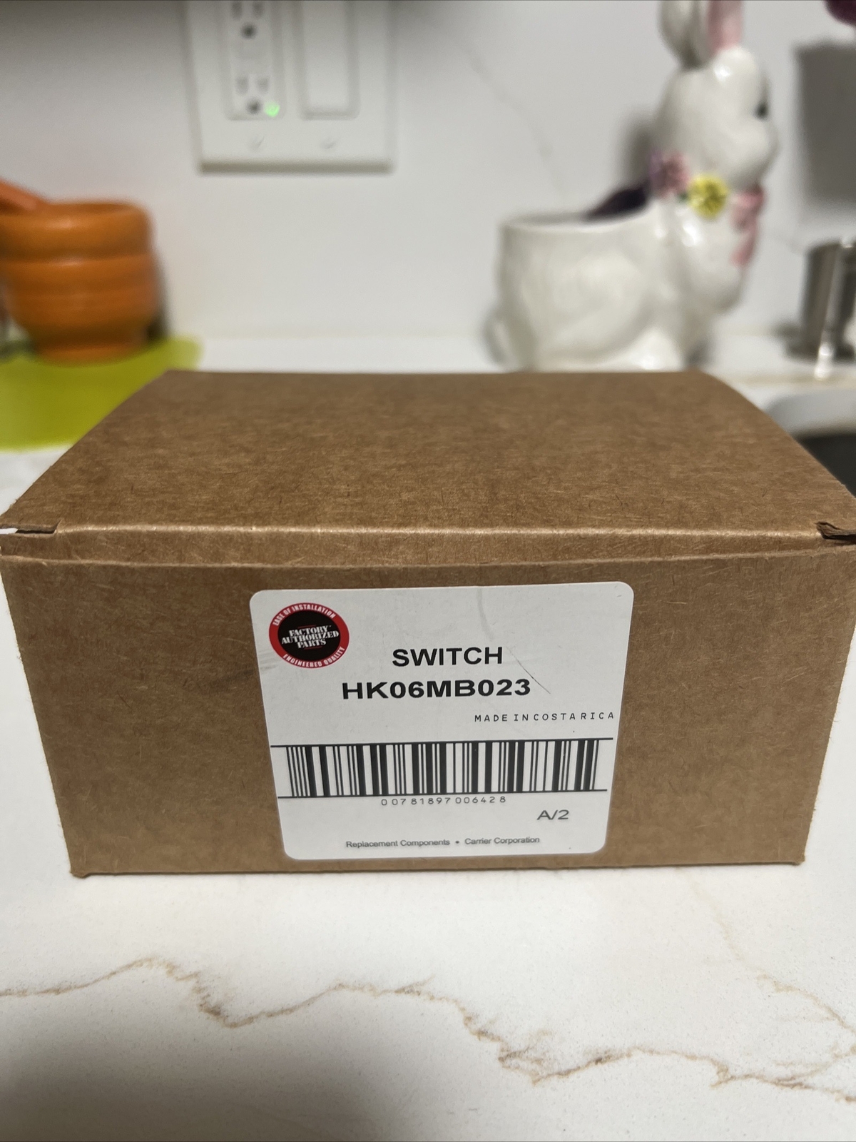 OEM Carrier Bryant Payne Furnace Air Pressure Switch Replaces HK06MB023 ...