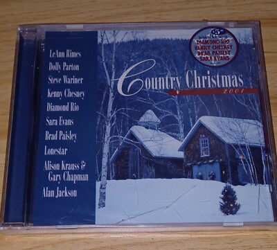 Country Christmas 2001 CD Various Artists Parton Chesney Paisley ...
