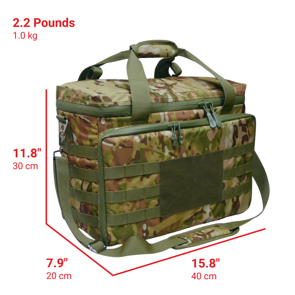 DERBY Tactical Patrol Bag Multicam Military Travel Organizer Laptop ...