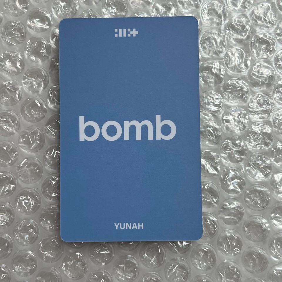 ILLIT WONHEE bomb weverse Photocard PC Photo card Kpop Tradingcard with ...