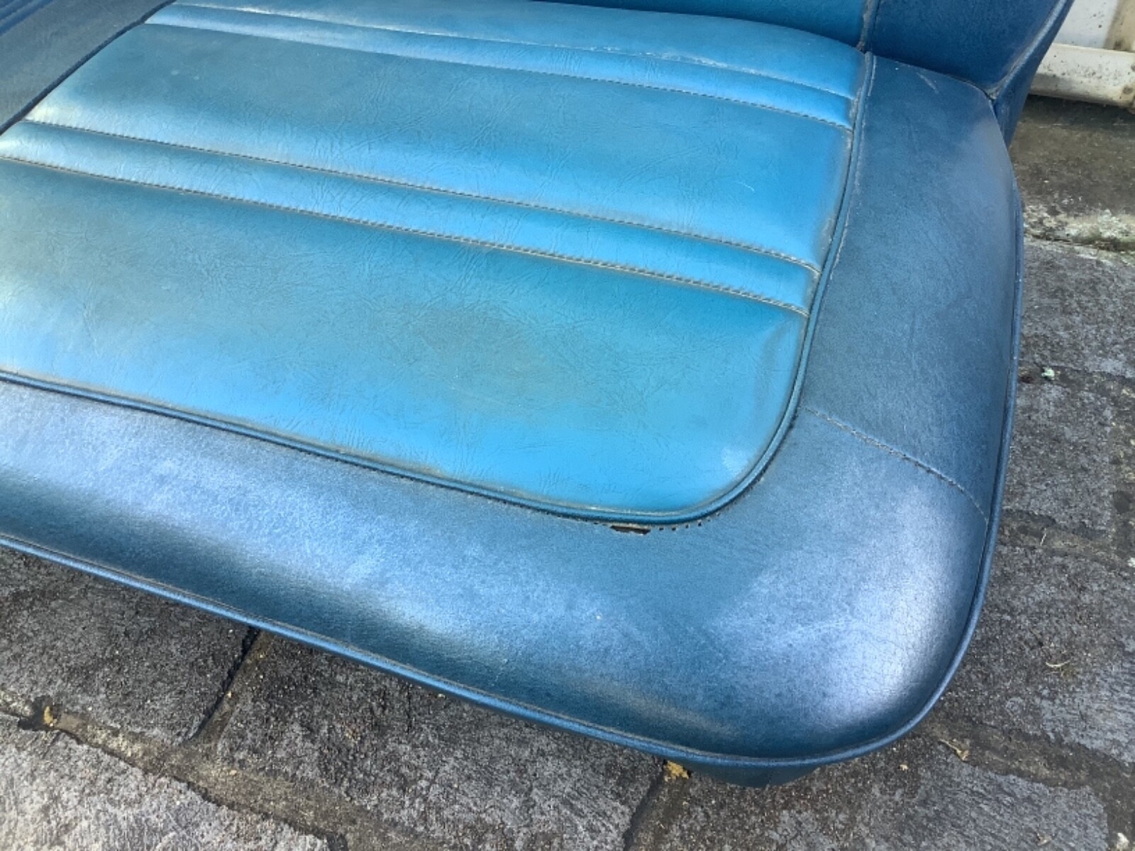 VH Chrysler Valiant Sedan or Wagon Front Bench Seat, B1 Blue | eBay