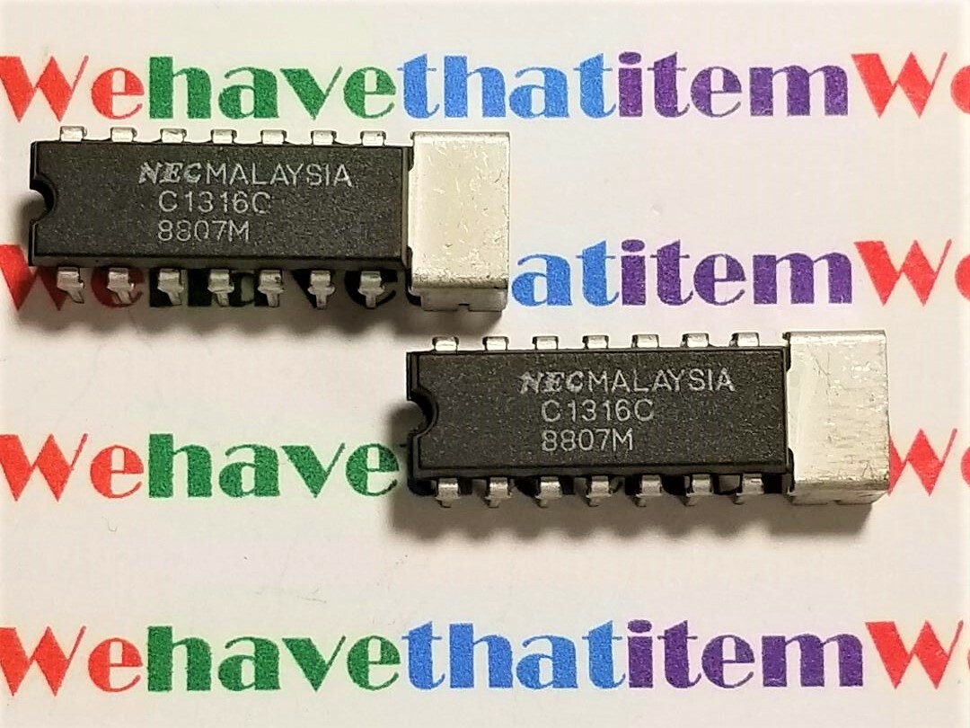 UPC1316C / PART MARKED C1316C / IC / DIP / 2 PIECES (qzty) | eBay