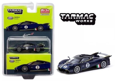 Pagani Huayra R Blu Avio 1:64 Model by Tarmac Works T64G-TL035-BL-2E | eBay
