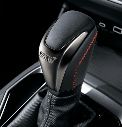 Subaru 2024 Crosstrek 2024 Impreza CVT "STI" Shift Knob Leather A/T ...